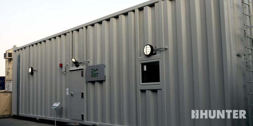 Project Example: Blast-Resistant Steel Shelters | Hunter