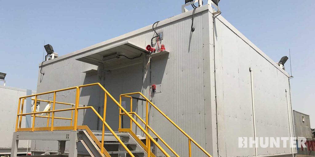 Project Example: Fire-Resistant ITR Buildings | Hunter