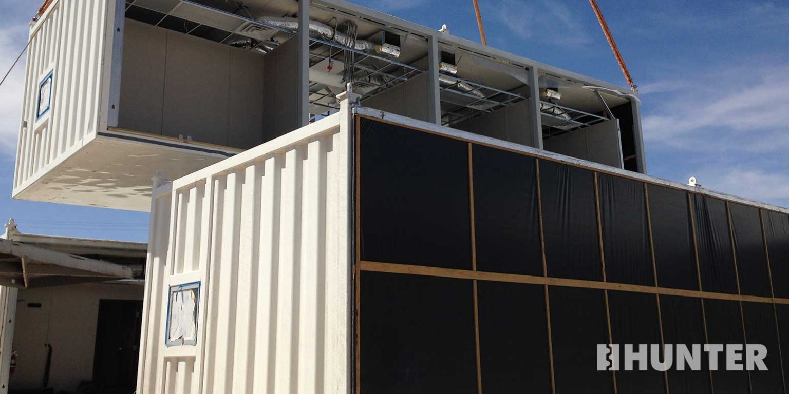 Project Example: Blast-Resistant Modular Office | Hunter